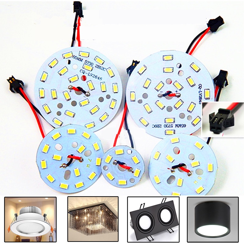 3W 5W 7W 9W 12W 18W 5730 Brightness SMD Light Board Lamp Panel LED Bulb Ceiling PCB With LED ...