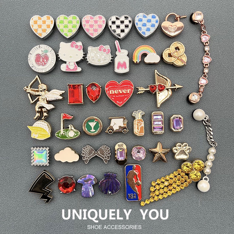 metal jibbitz crocs charms Shoe Buckle 2023 Latest Style Hole ...