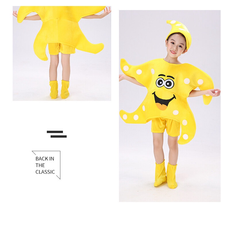 Qsuccua Children's Marine Animal Performance Costume Underwater World ...