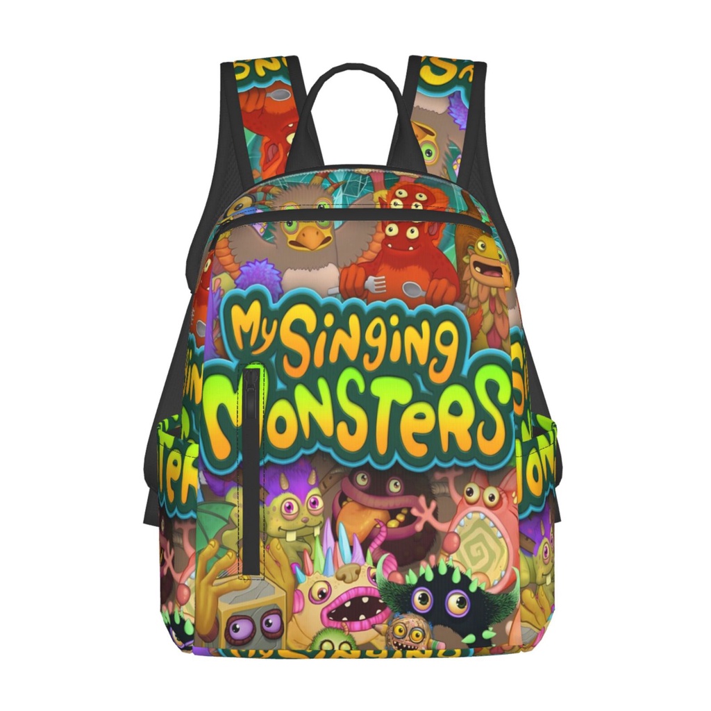 My Singing Monsters Kids Backpack, Cute School Backpacks for Girls Boys ...