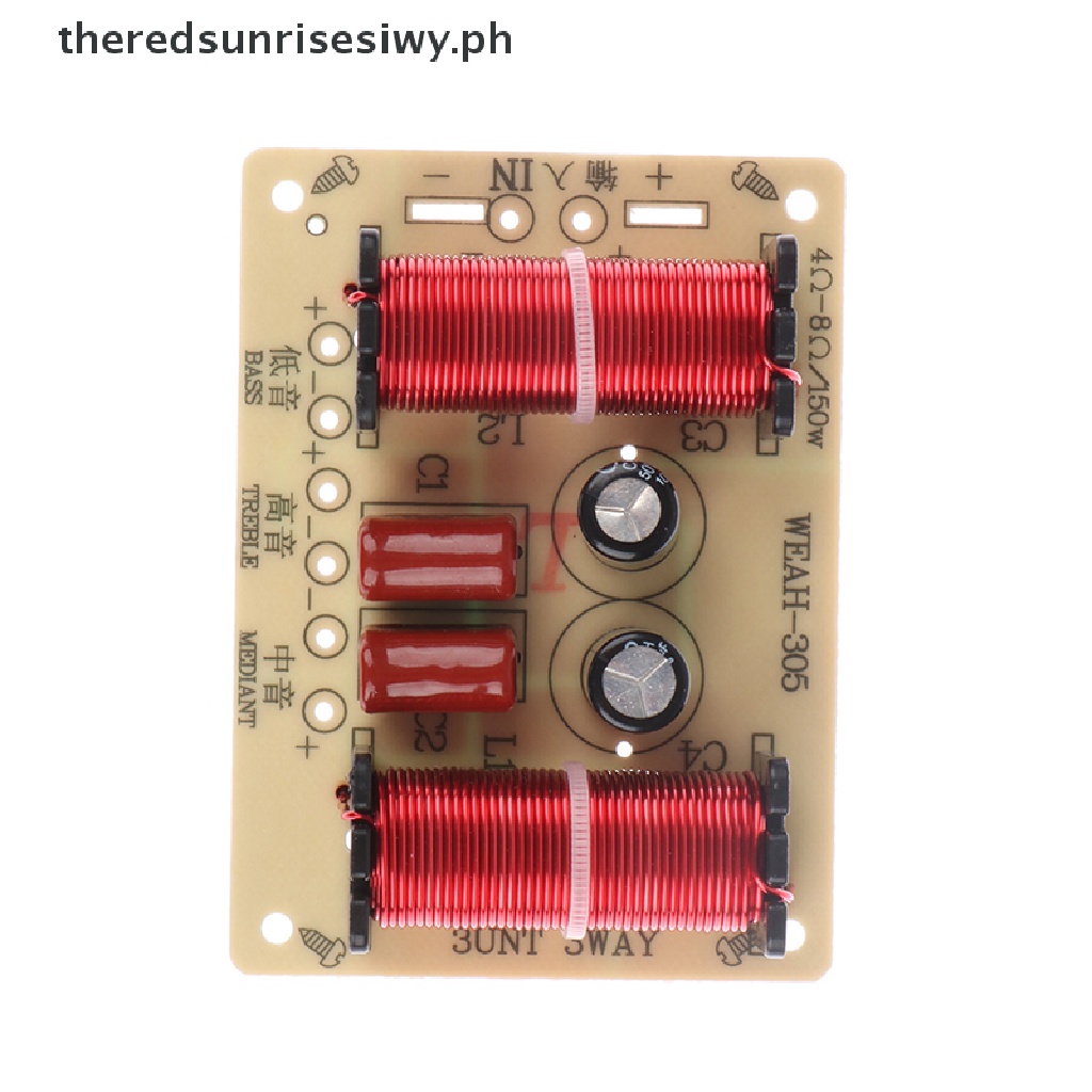 [TDW] Audio Speaker Crossover Circuit 3 Way 900-4000Hz Frequency Divider Module [PH] | Shopee ...