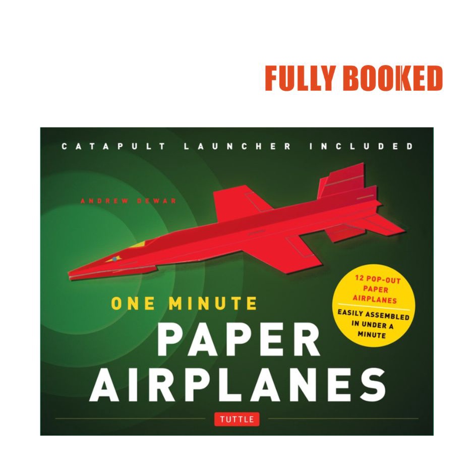 One Minute Paper Airplanes Kit (Mixed Media) by Andrew Dewar | Shopee ...