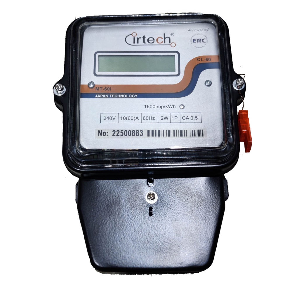 KWH Meter 60A 2W Single Phase ( Cirtech), Submeter 2 Wire Single Phase ...
