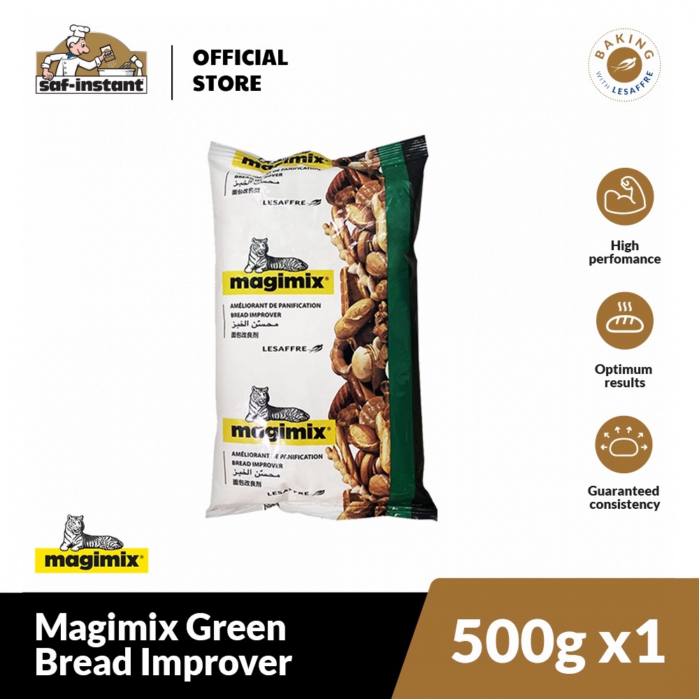 Lesaffre Magimix Green Bread Improver 500g Increase Volume And Improves ...
