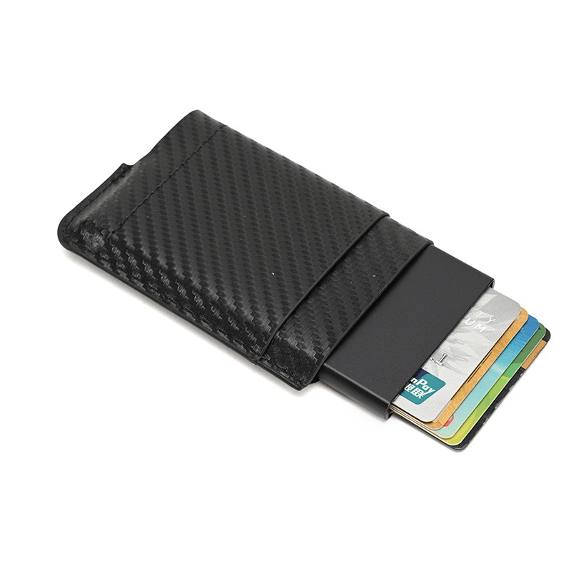Iconzero Unisex Card Holder Pop-up Credit Card Storage Bag Bank Card ...