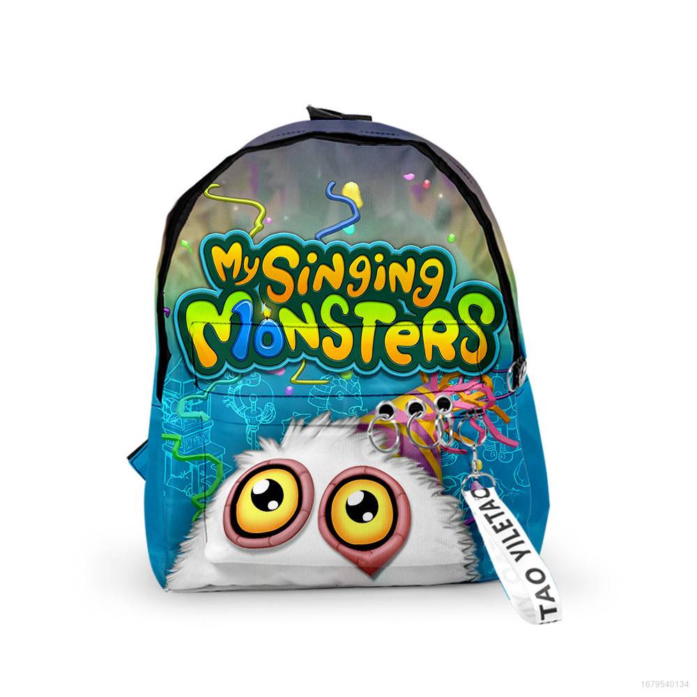 GT2 My singing monsters Backpack for Women Men Student Large Capacity ...