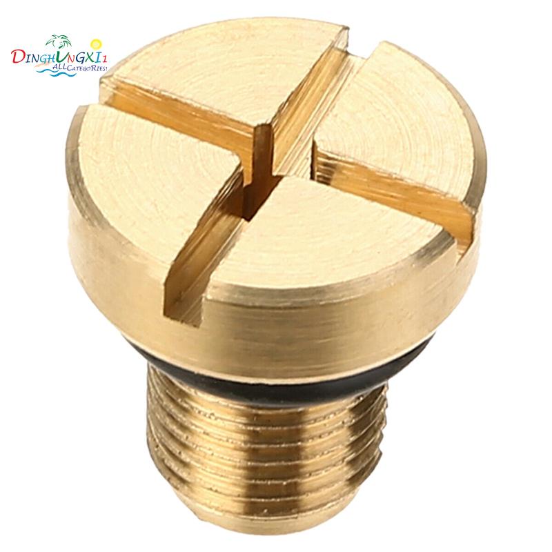 17111712788 Radiator Overflow Coolant Expansion Tank Bleeder Screw Gold ...