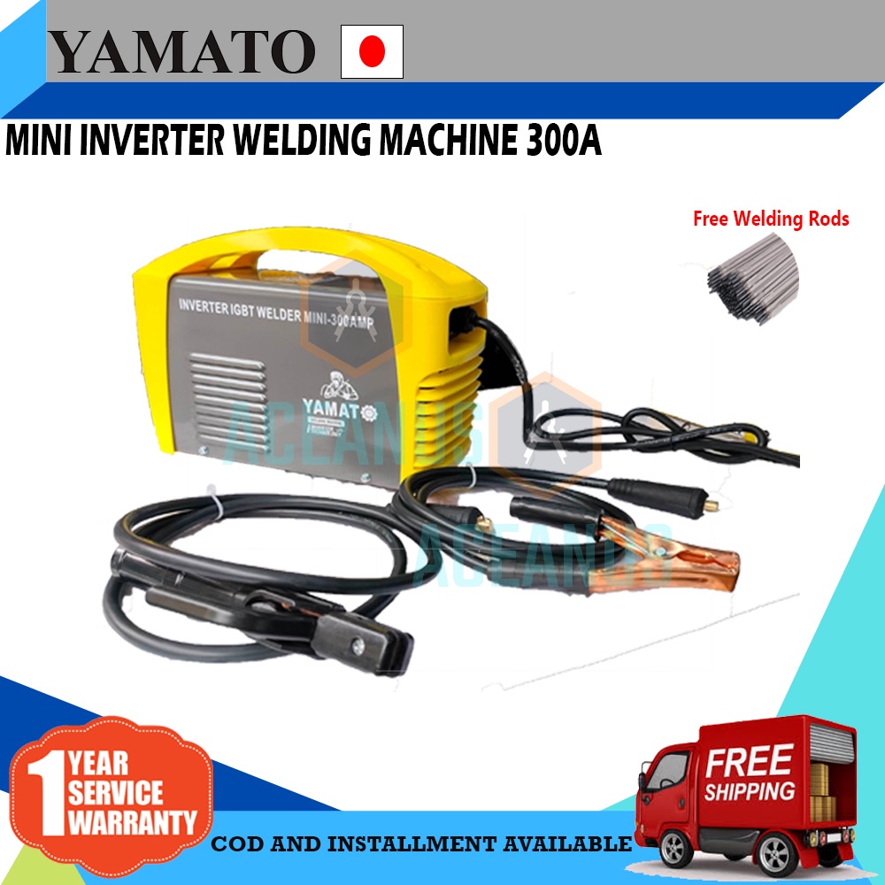 YAMATO JAPAN MINI Inverter IGBT Welder Welding Machine 300 AMP ORIGINAL ...