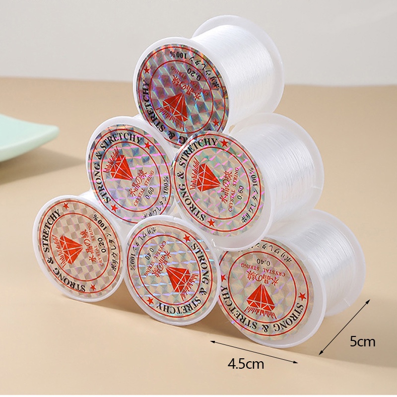 20/50/100M Nylon String 1 Roll Crystal Rope for DIY Balloons ...