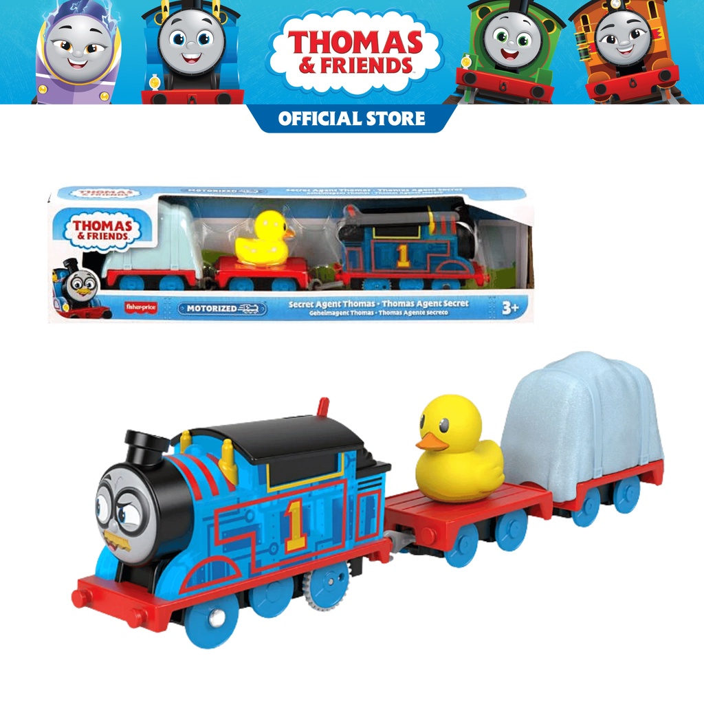 Thomas & Friends Greatest Moments Motorized Engine Vehicle Secret Agent ...