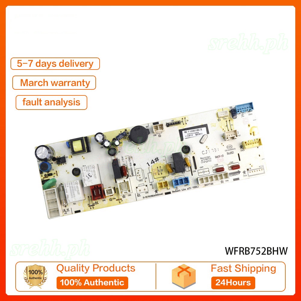 WF80BS565S/WFRB752BHW Sanyo Whirlpool Washing machine PC board DG/WG ...