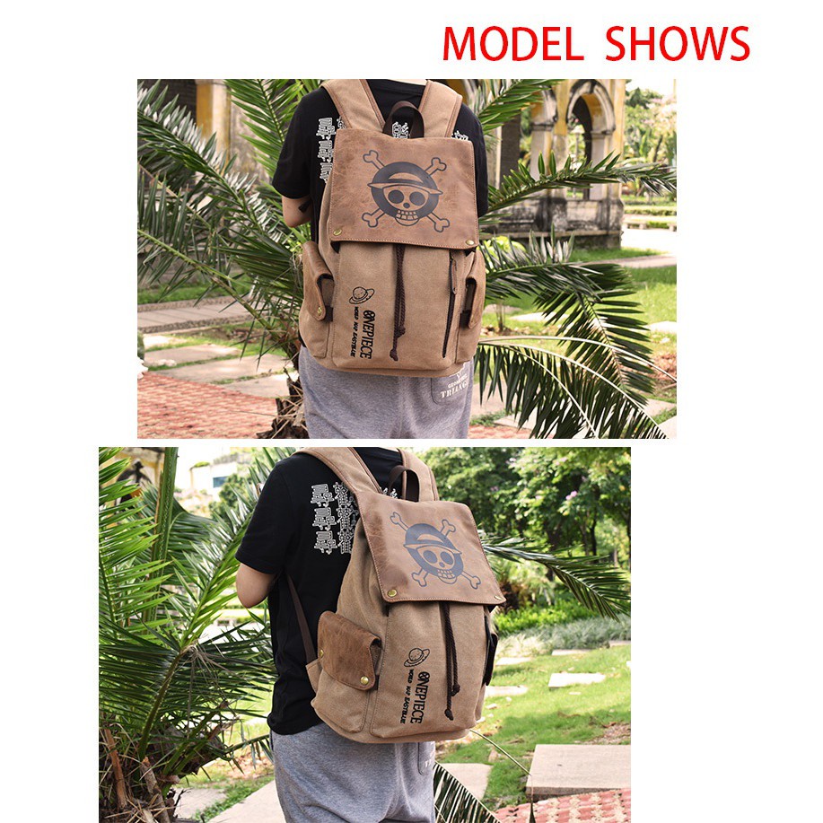 Anime Backpack One Piece bag attack on titan bag anime bag pack demon ...