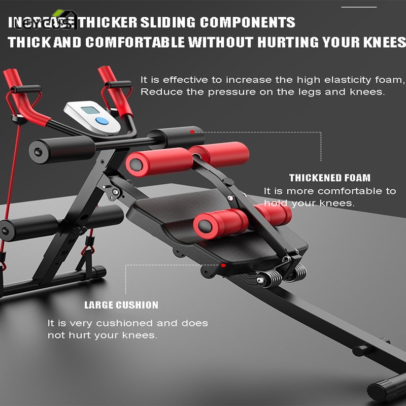 Leycus Abdominal Exercise Machine Abs Glider Folding Fitness Equipment ...
