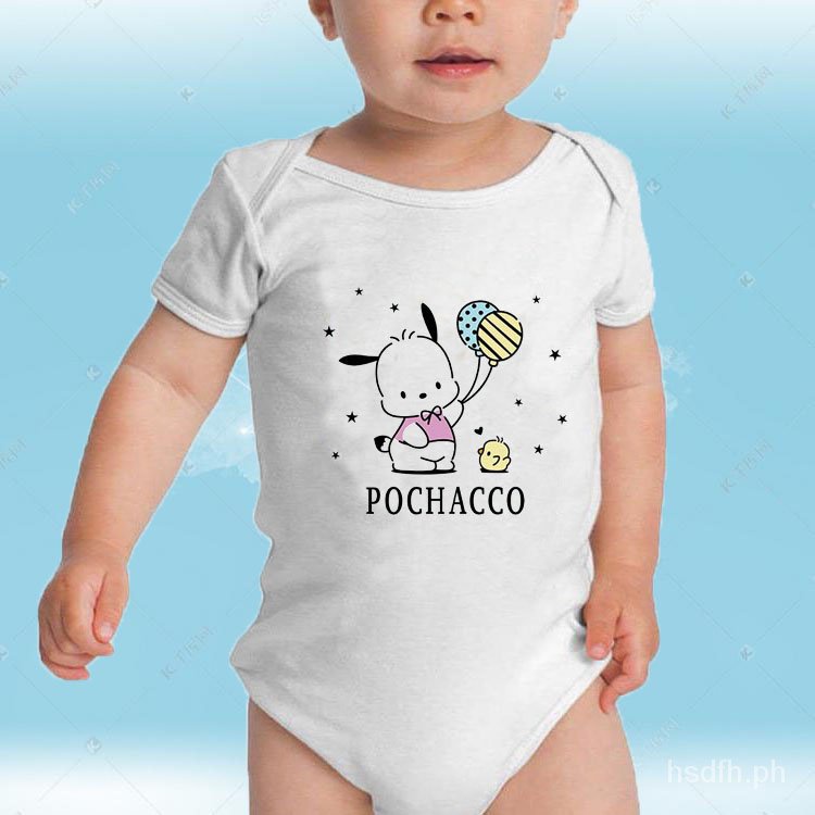 Pochacco Newborn Short Sleeve Costume Baby Onesie Unisex Baby Clothes ...