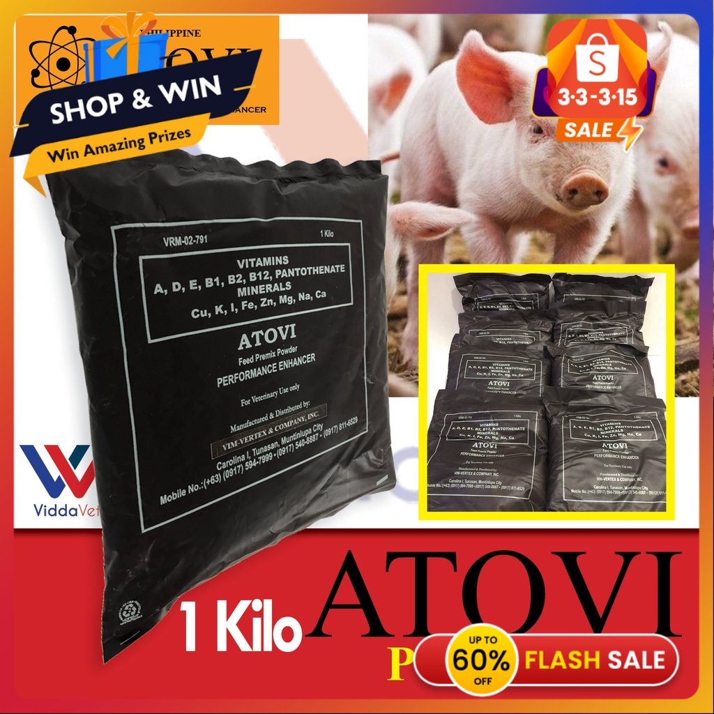 1 kilo Atovi powder Atovi original Atovi feed premix powder atovi ...