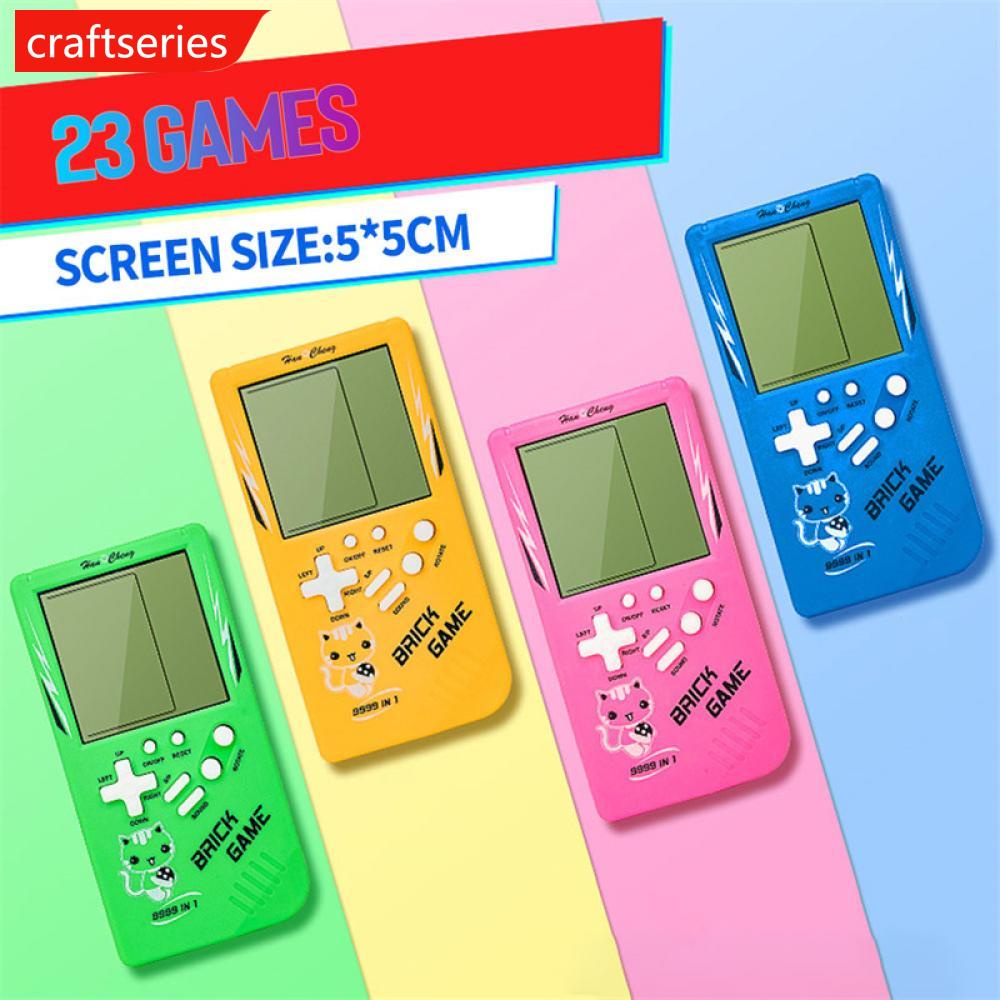 CRAFTSERIES Large Screen Portable Retro Gaming for Tetris Console ...