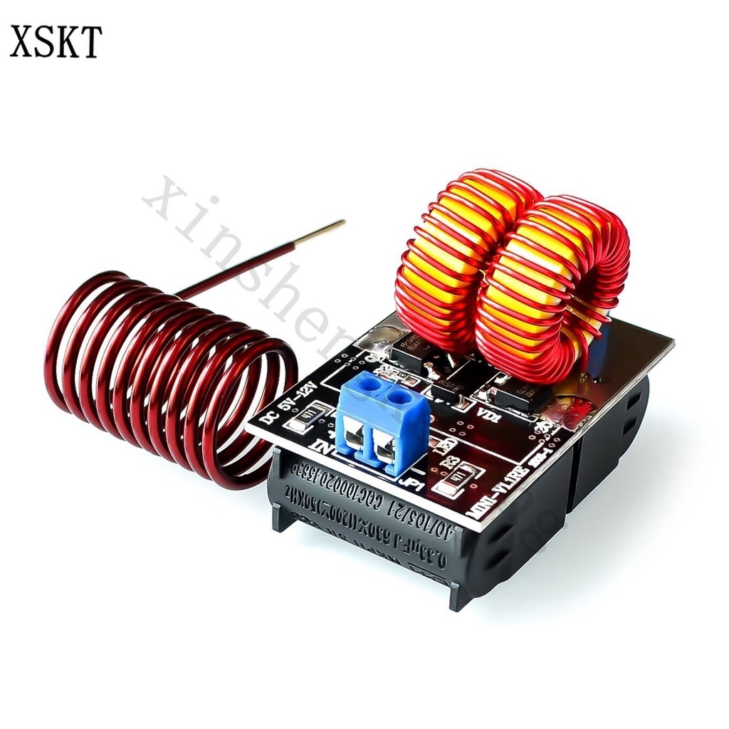 Hot Sale 5-12V 120W Mini ZVS Induction Heating Board Flyback Driver Heater DIY Cooker+ Ignition ...