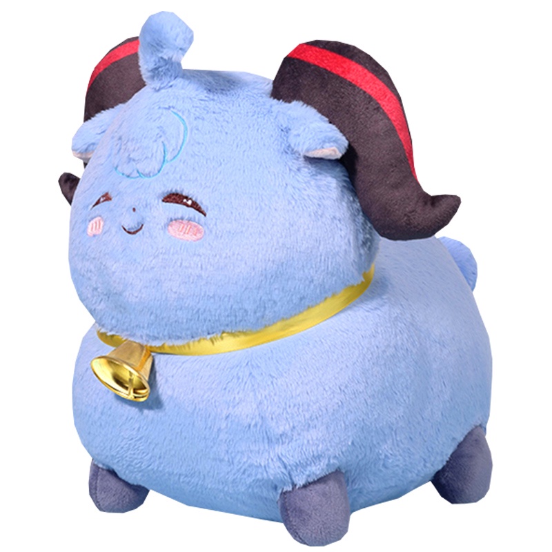 Genshin Impact Chubby Toot Ganyu Sheep Shape Plush Toy Game Cosplay ...