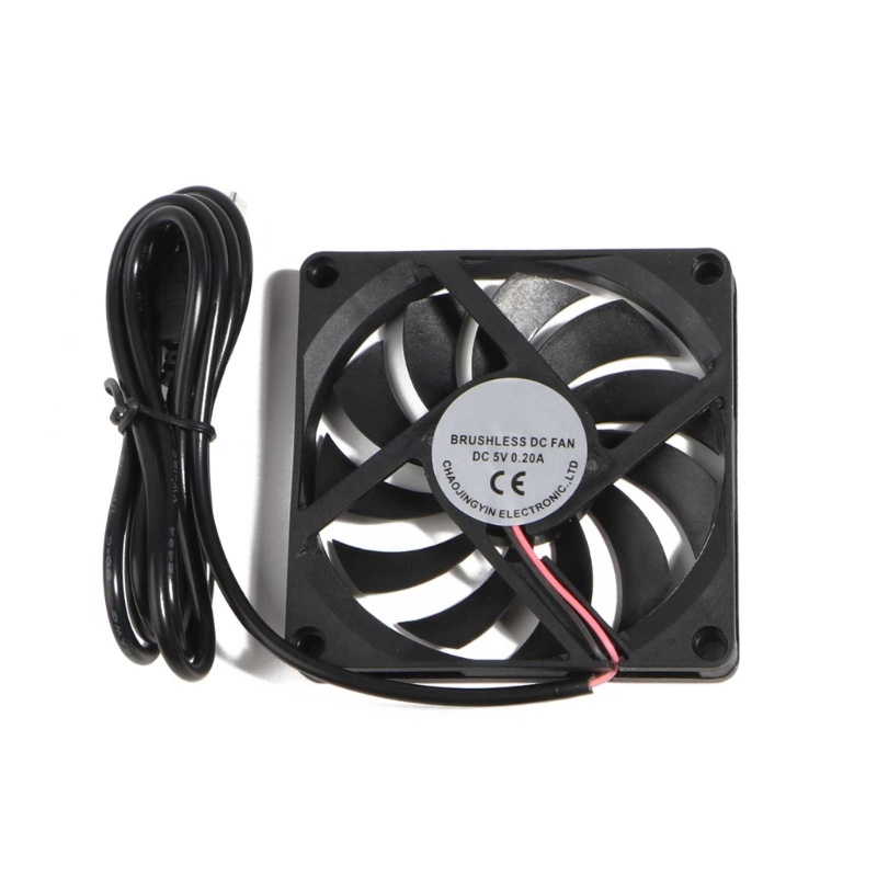 NERV 1Pack 80mm USB Fan 5V Brushless DC Cooling Fans for PC Computer ...