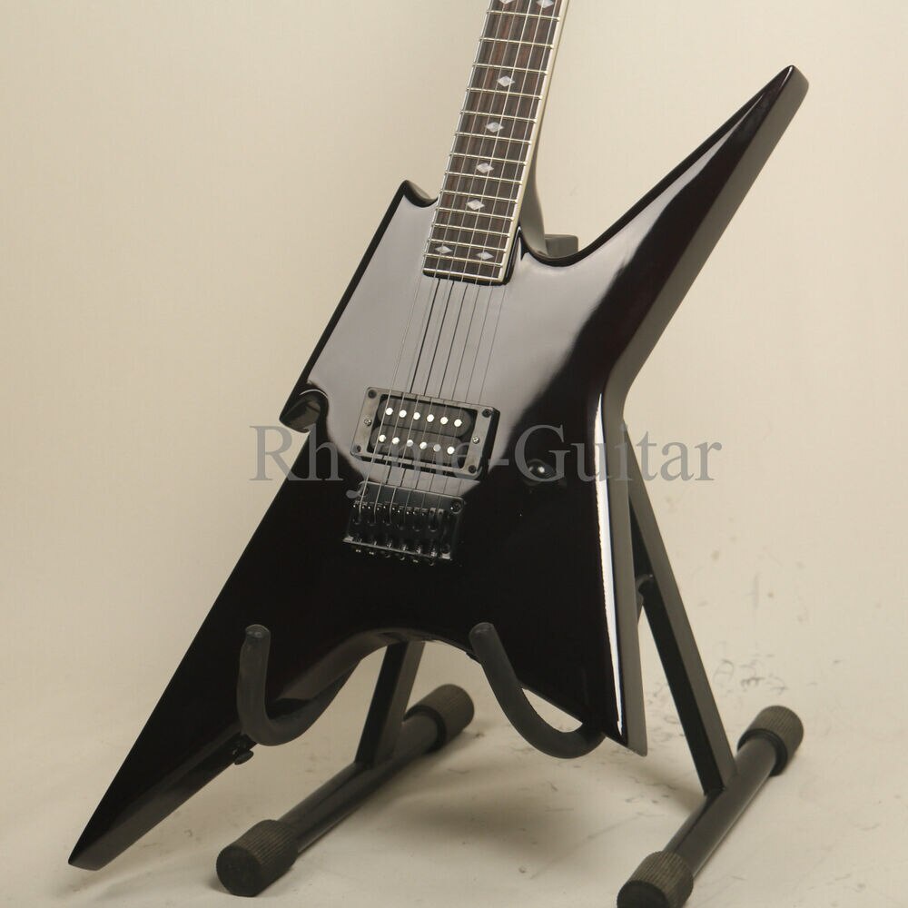 Special BC Rich Shape Electric Guitar Black Gloss Paint Humbucker ...