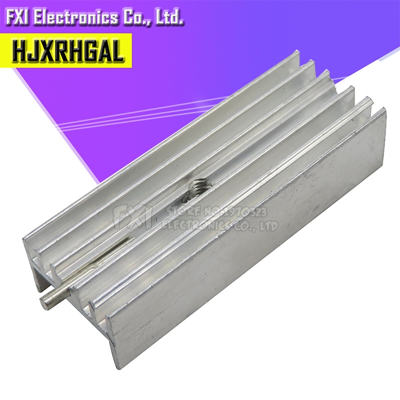 10Pcs Transistor Aluminum Heatsink Radiator With 15*10*40mm Needle ...