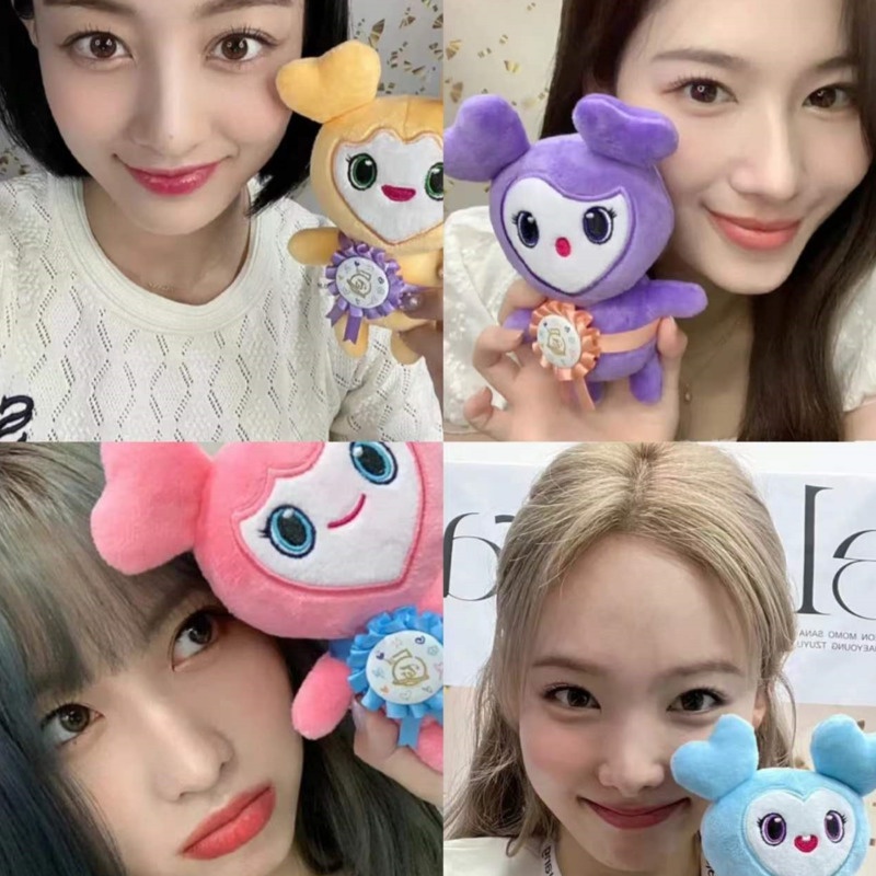 9pcs/Set Superstar Twice Momo Lovely Plush Toy Soft Jihyo Jively Tzuyu ...