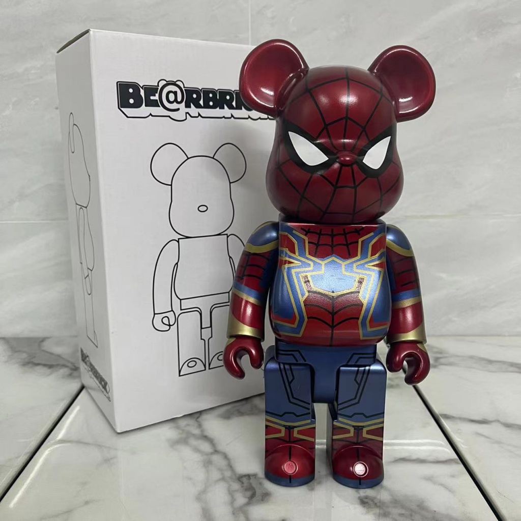 Bearbrick 400% 28CM Violent Bear Building Block Chiqiu Vinyl Influencer ...