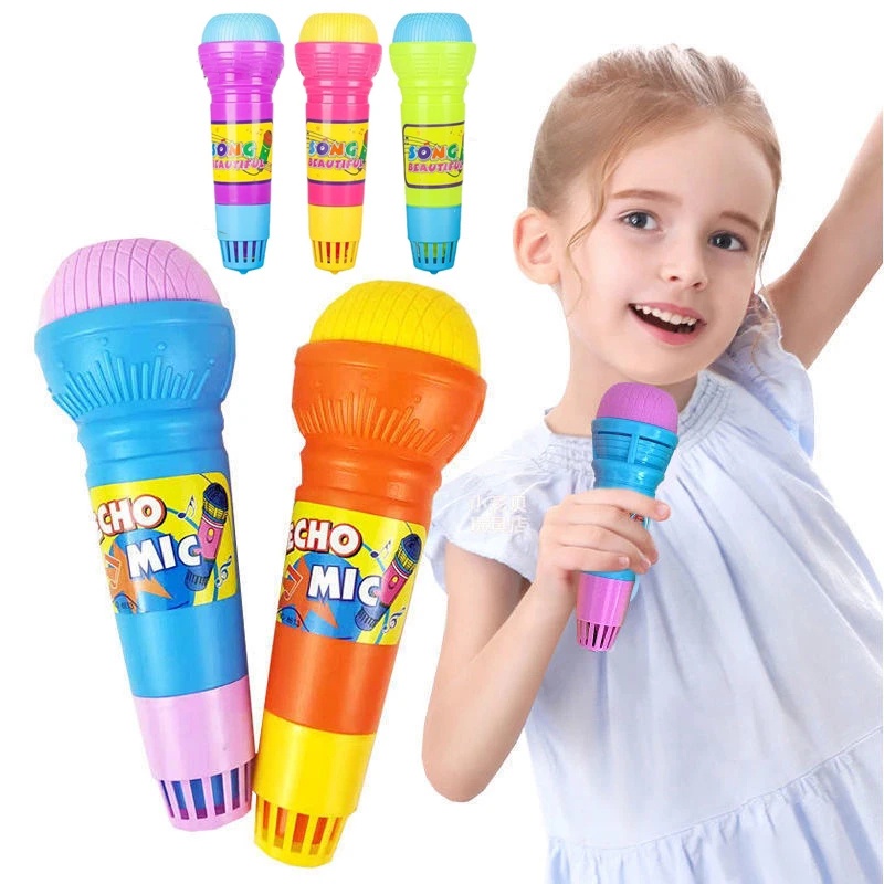 Children's Echo Microphone Toy Party Song Learning Toys Kids Birthday ...