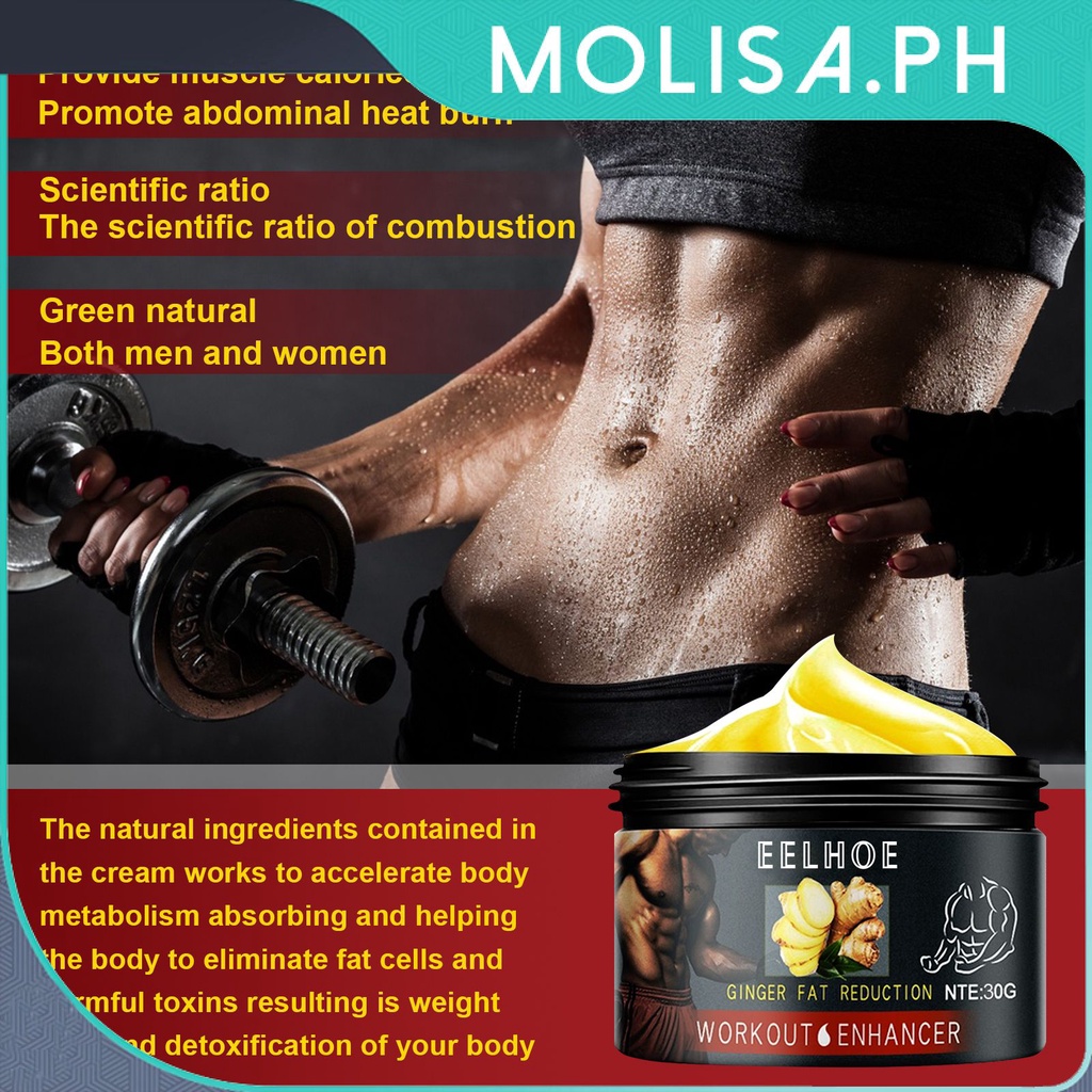 Eelhoe Lightweight Body Strengthening Cream Ginger Fat Reduction ...