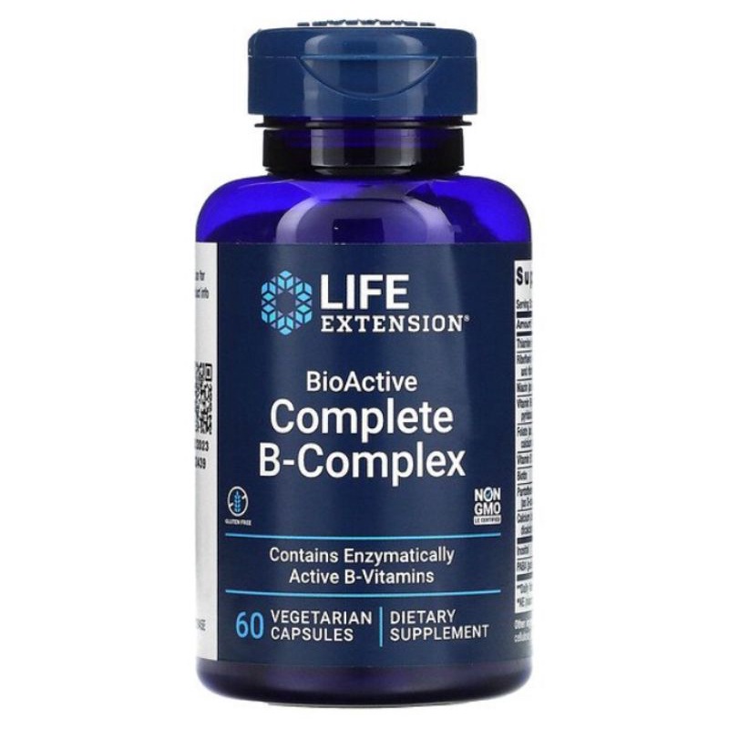 Family Mart | Life Extension BioActive Complete B-Complex, 60 ...