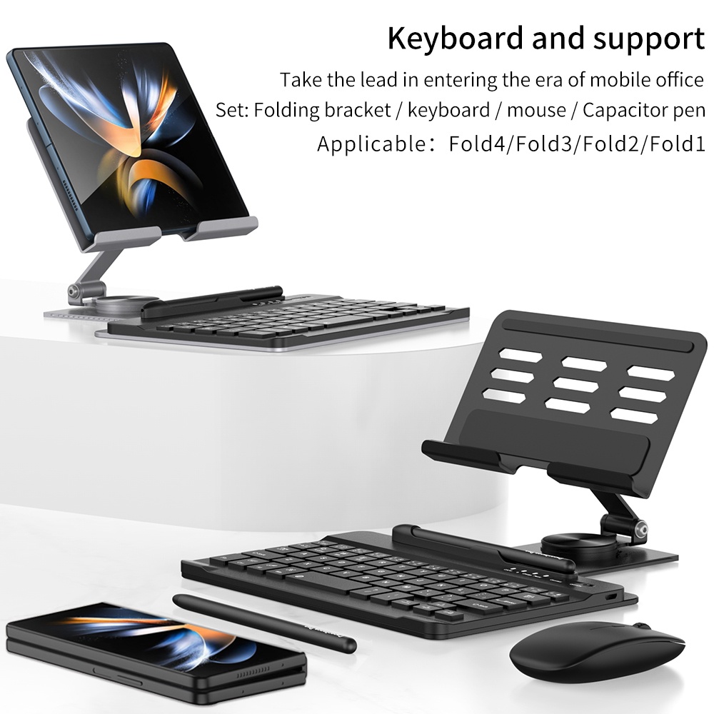 2024 new rotating keyboard stand, Samsung Galaxy Z Fold6 5 4 3 2 Casing ...