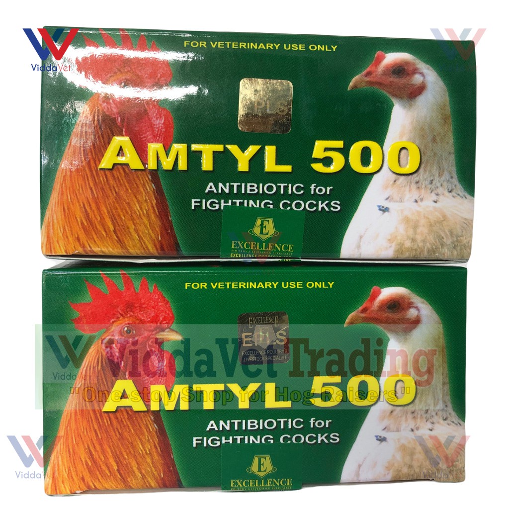 Amtyl 500 - 100 tablets/box for fighting cocks gamefowl no 1 brand ...