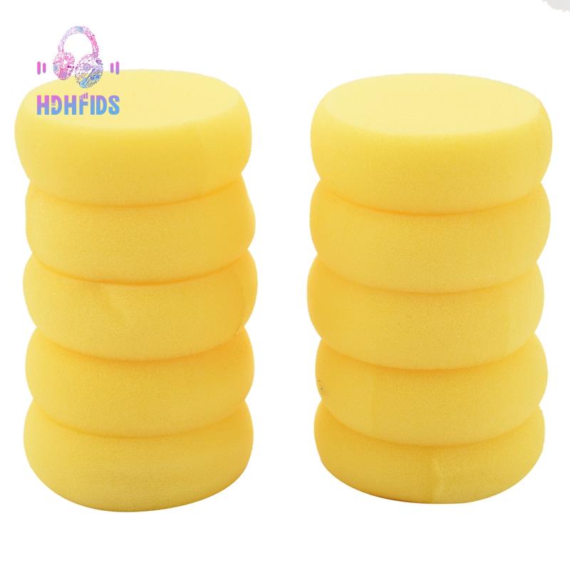 10pcs Round Synthetic Artist Paint Sponge Craft Sponges for Painting ...