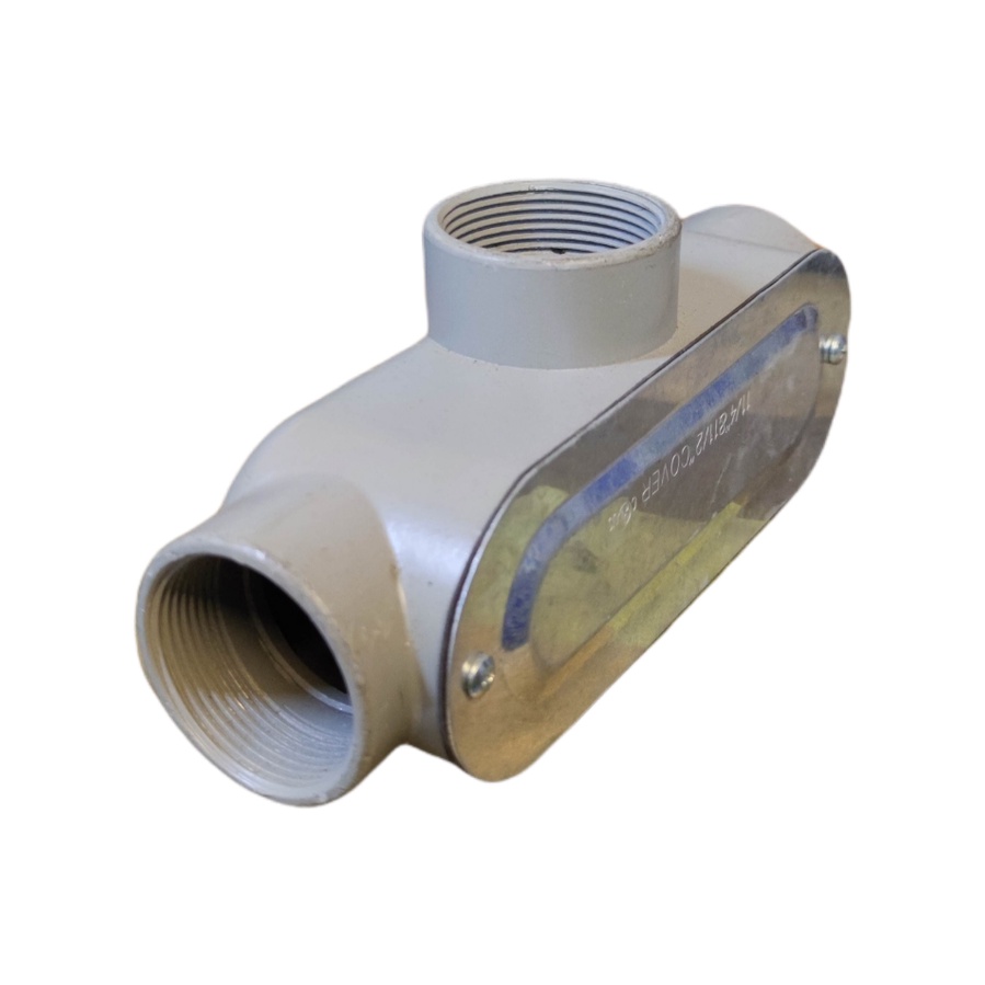 LOCAL T Conduit 1 1/2" Tee Conduit 1 1/2", Metal Tee Conduit, Conduit ...