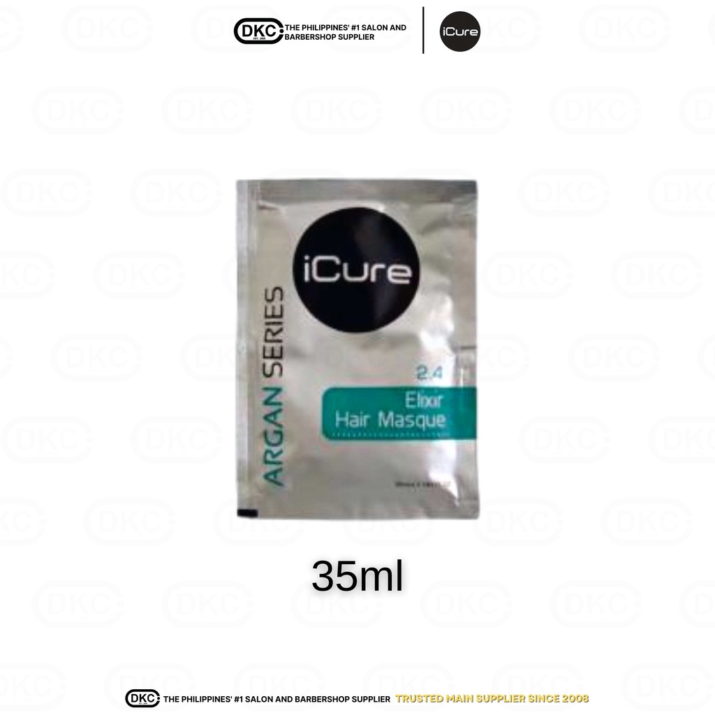 iCure Argan Series Elixir Hair Mask for Dry and Damaged Hair Treatment ...