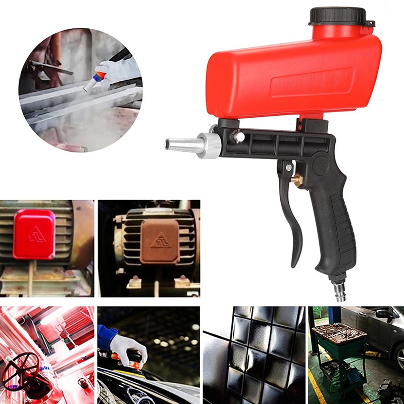 Pneumatic Sandblasting Gun 90psi Sand Blaster Paint Spray Machine ...