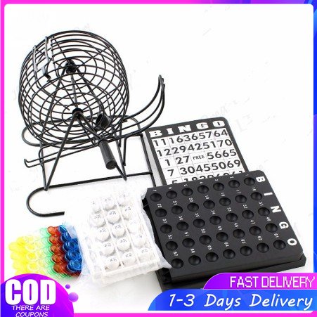 【with warranty+Local delivery】Bingo Deluxe Set Bingo Cage with Random ...