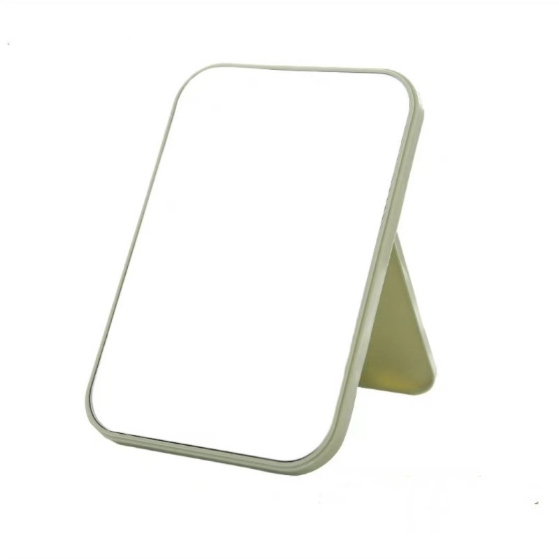 Folding Makeup Mirror with Stand,Desktop Vanity Mirror Portable Cute ...
