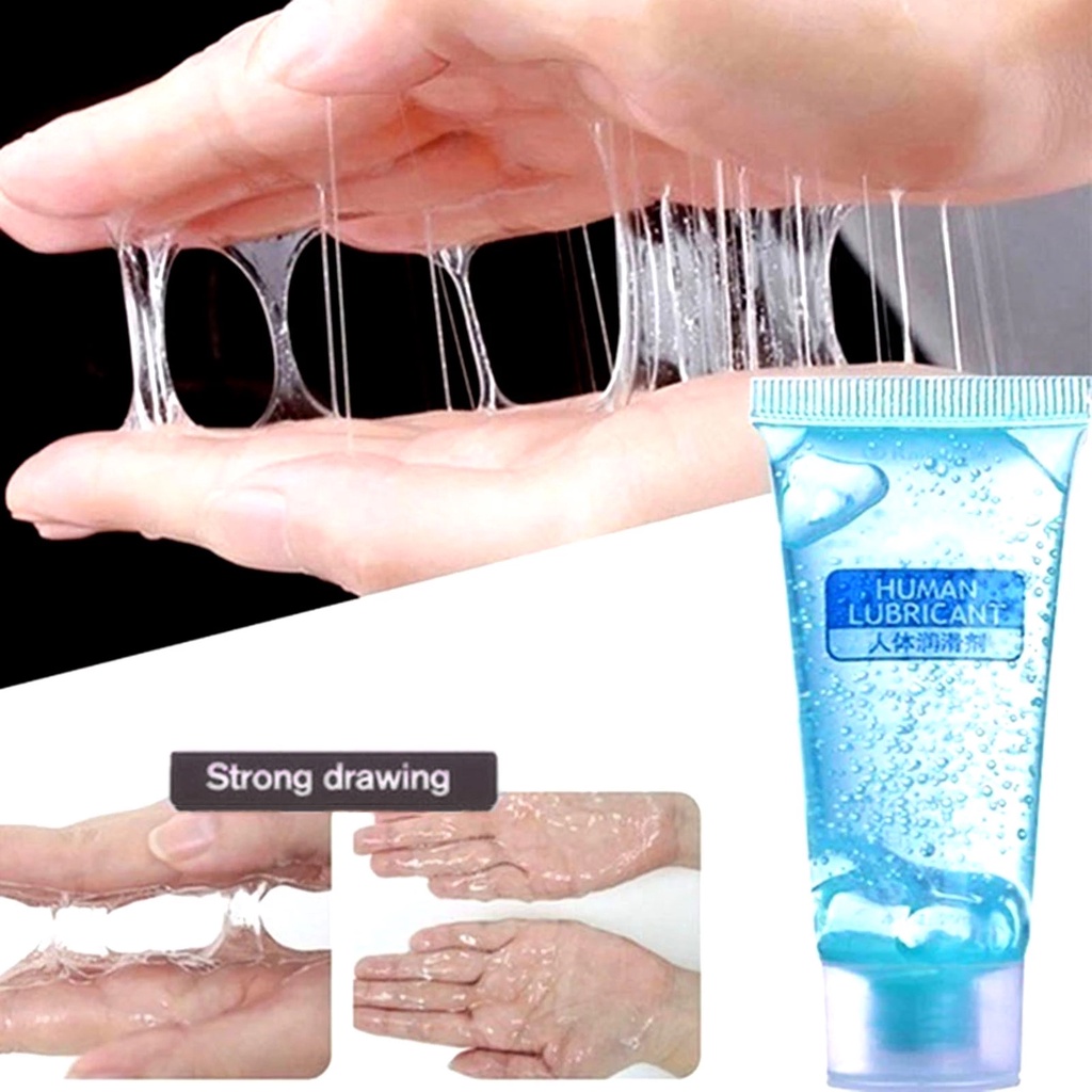 25ml Human Lubricants Clear Water Soluble Lubricating Gel Silky Smooth ...