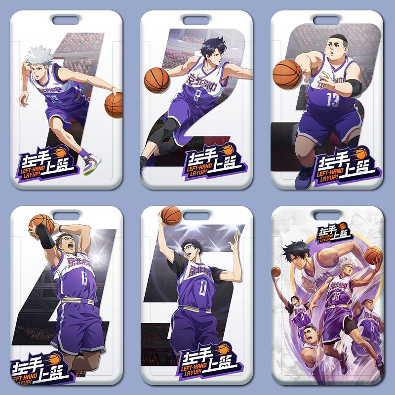 Anime Cartoon Hand Lay Up DIY Student School Campus ID Card Hard Cover ...
