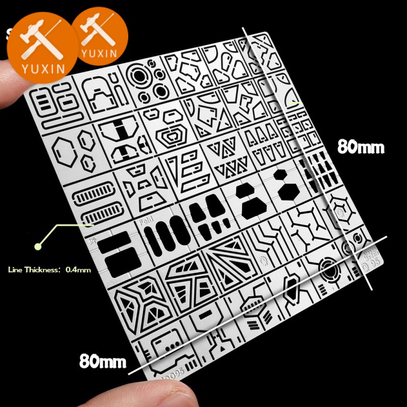 Scribing Template Set for Gundam Modeling Tools Accessory Scriber Craft ...