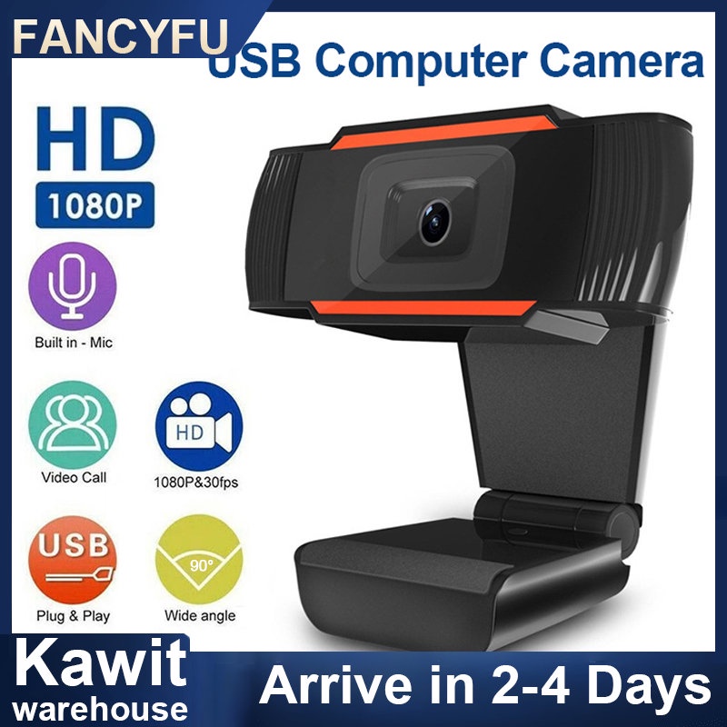 1080P Webcam Autofocus 2K Camera Full HD Webcam For PC Laptop With ...