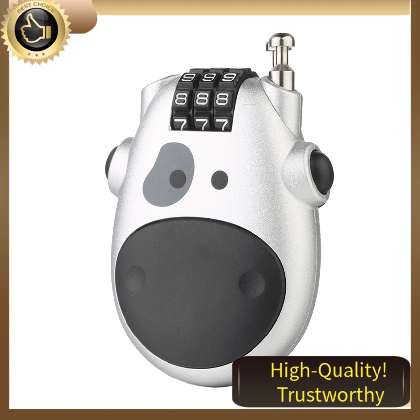 Telescopic Wire Rope Steel Cable Code Lock Suitcase Car Sled Motorcycle ...