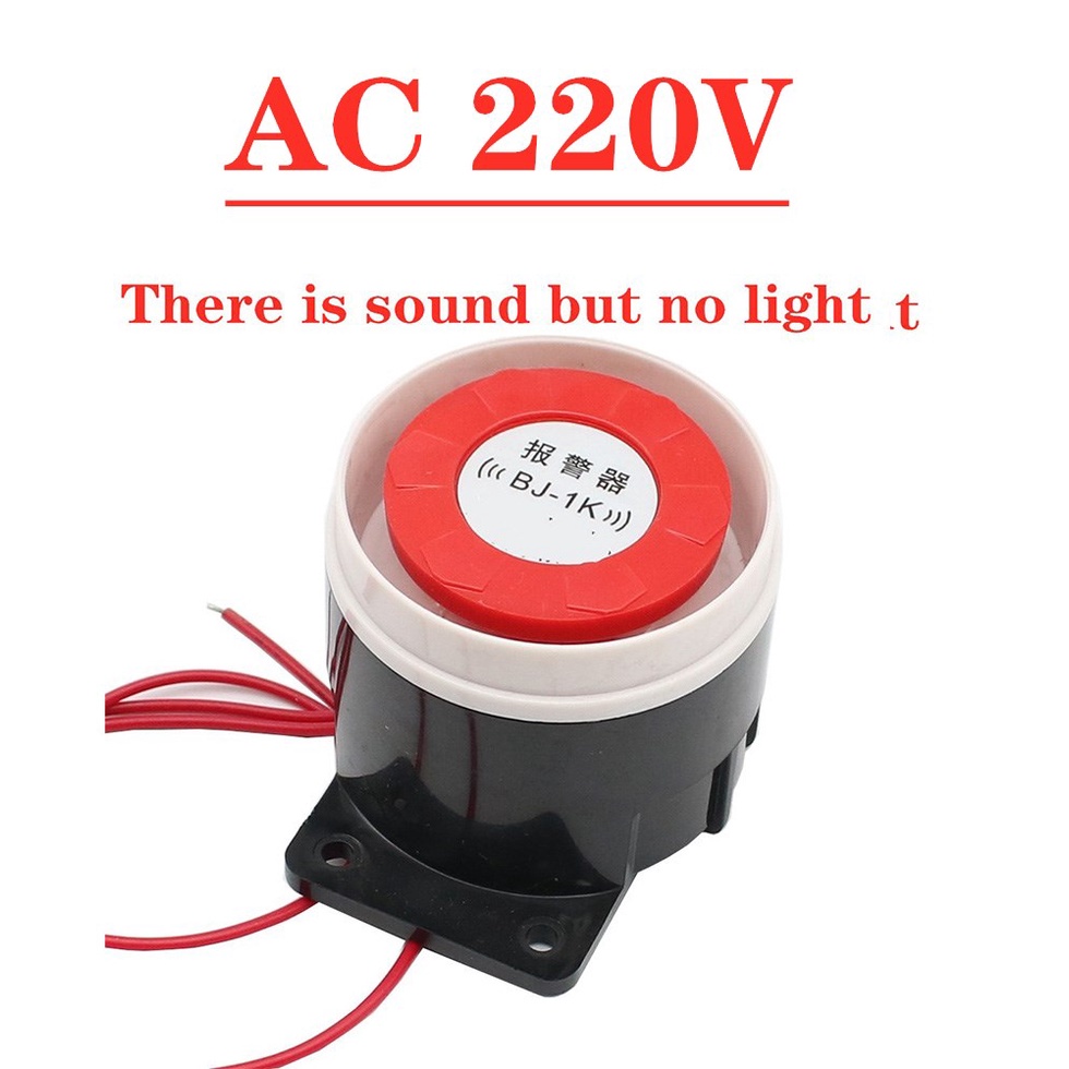 BJ-1K high decibel alarm industrial 12V 24V 220V siren sound rescue ...