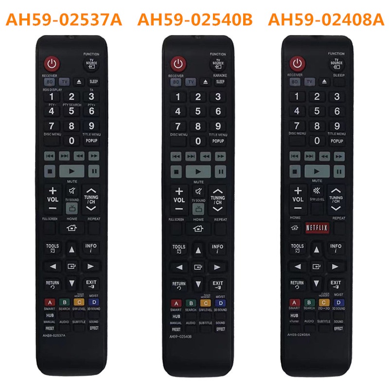 AH59-02537A AH59-02540B AH59-02408A Remote Control Spare Parts For ...