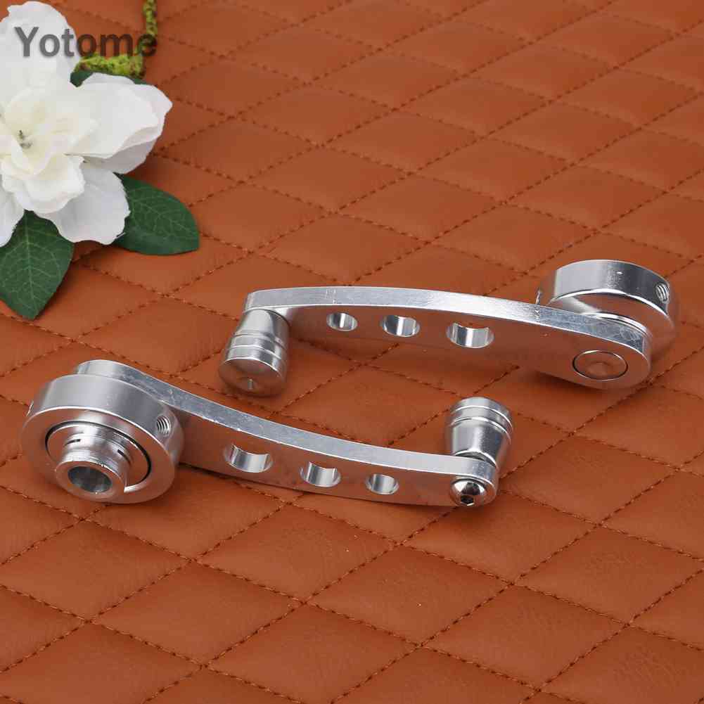 2pcs Aluminum Alloy Universal Car Window Handle Winder Riser ...
