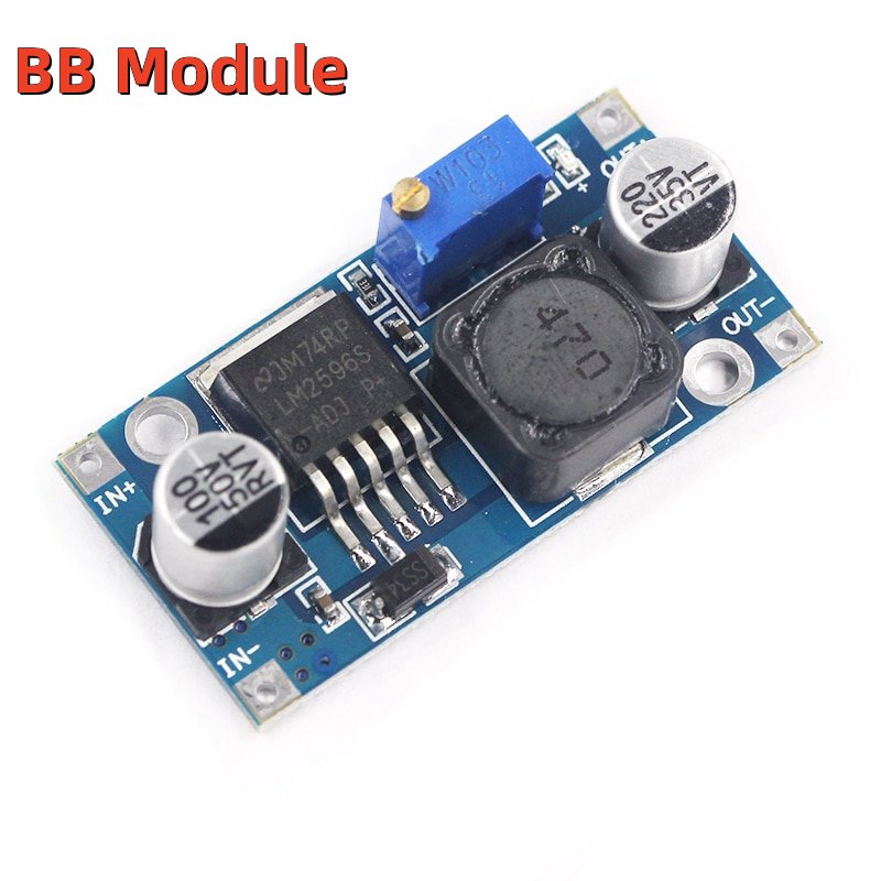 （1-5PCS）Lm2596s DC-DC 3A adjustable step-down module lm2596 voltage regulator 24v12v 5V 3V ...
