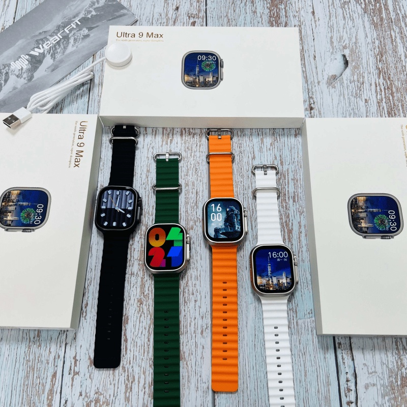 U9 Ultra Smart Watch Microwear Series 9 Compass 2.2 Big Screen IP68 ...