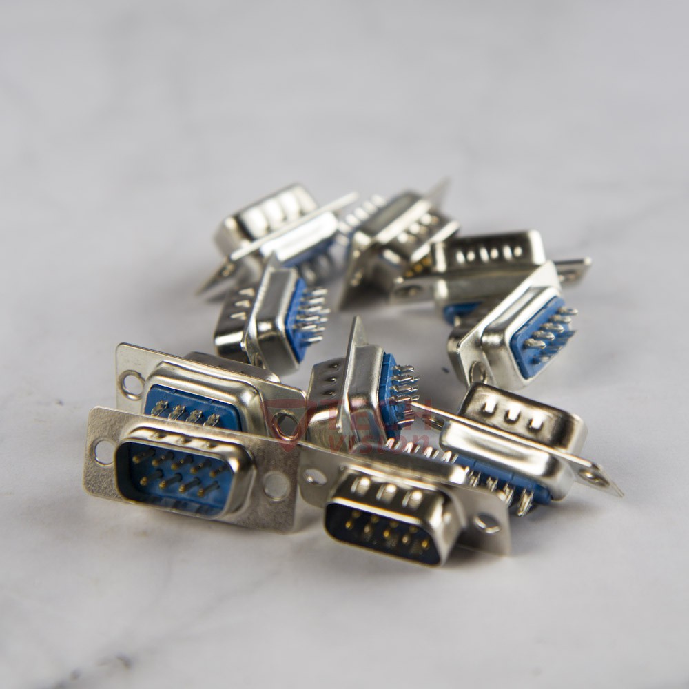 DB 9Pin Male Connector RS232 9 Pin DB9 Jack Male Computer Connector ...