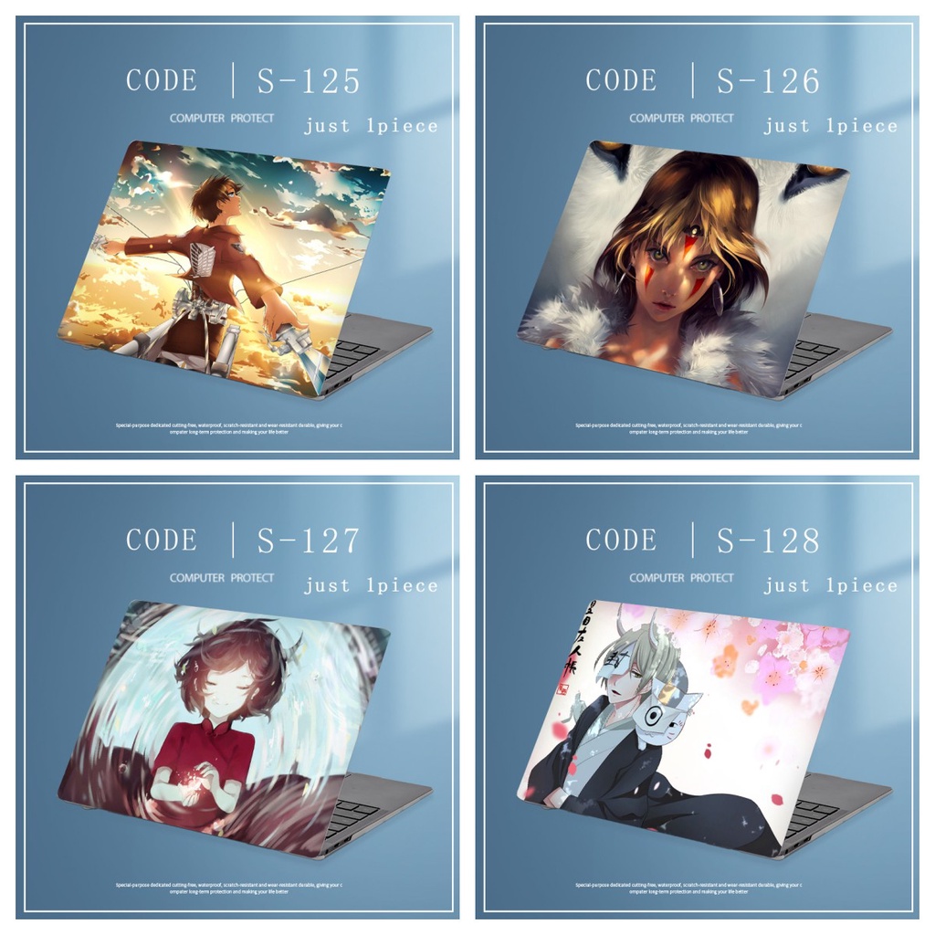 1pc Universal Freely Cut COD Laptop Decals Colorful Marbel Laptop Decor ...